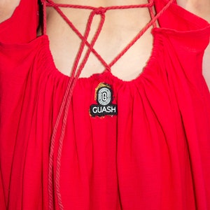 Red Shibari Dress, Christmas Dress,dress Transformer, Macramé Dress ...