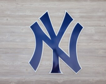 New York Yankees Metal Sign - Etsy