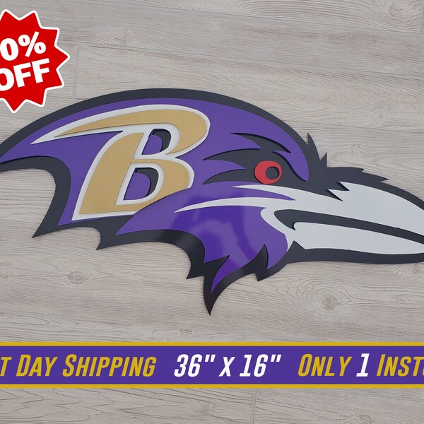 Baltimore Ravens Sign - Etsy