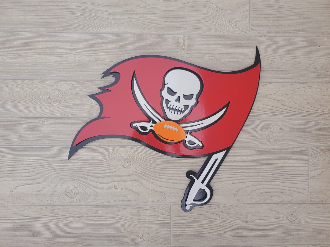 TAMPA BAY BUCCANEERS 3D Metal Sign Layered Powder Coated - Etsy