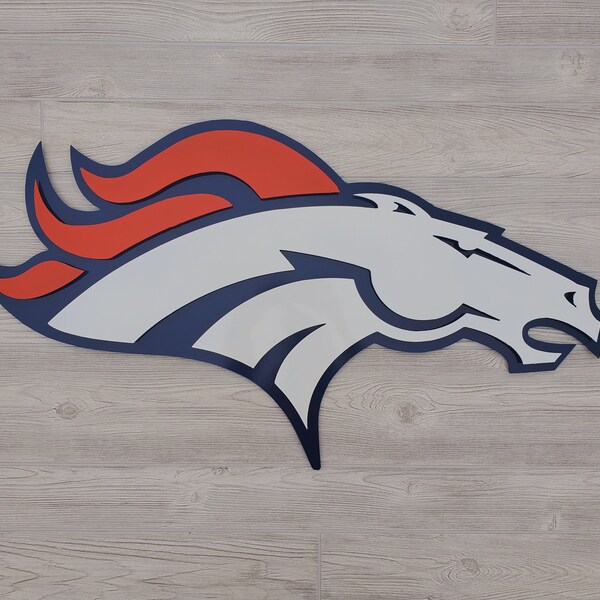 Denver Broncos Sign - Etsy