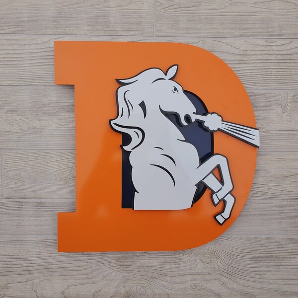 Denver Broncos Sign - Etsy