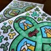 Clover Trinity Coloring Activity St Patrick's Day Activity - Etsy