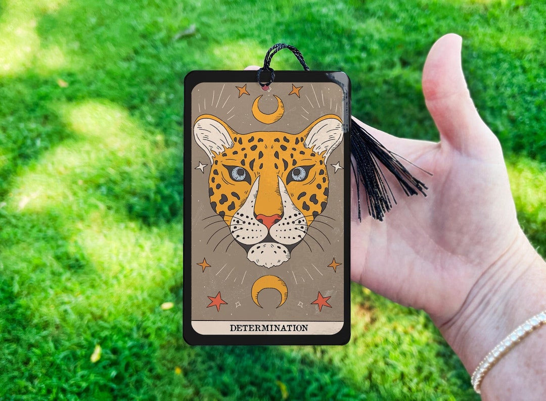 Determined Oracle Card Bookmarks, Witchy Bookmarks, Laminated Bookmarks ...