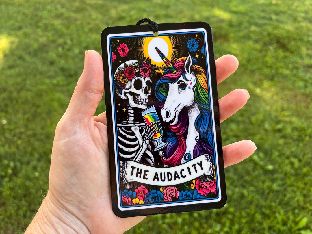 The Audacity Tarot Card Bookmarks, Witchy Bookmarks, Laminated ...