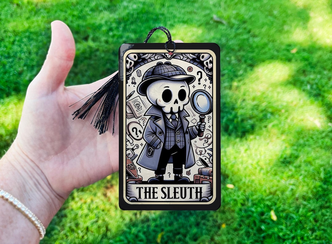 The Sleuth Tarot Card Bookmarks, Witchy Bookmarks, Laminated Bookmarks ...