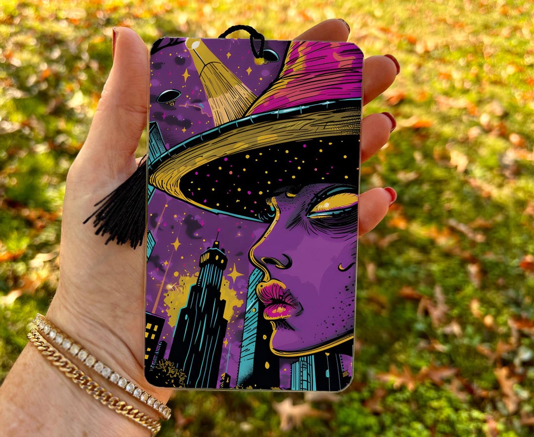 UFO Alien Bookmark, Criptid Bookmarks, Booktok, Bookish Gifts ...