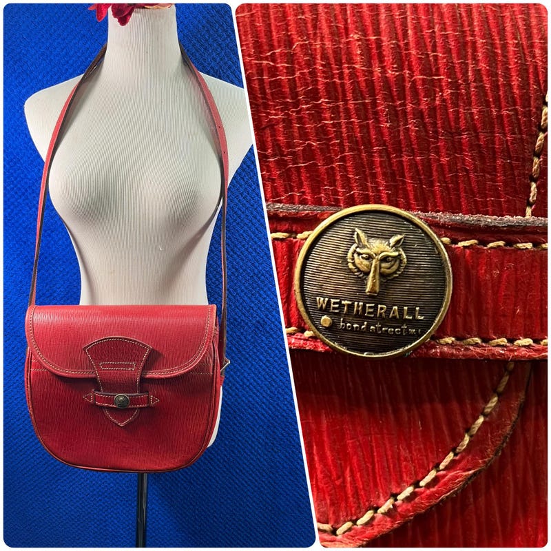 Leather Satchel Thick - Etsy UK