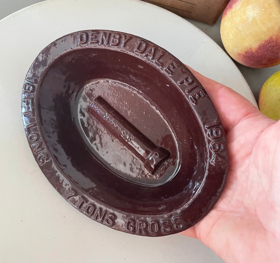 Vintage Denby Dale Pie Commemorative Basin Bowl - Etsy