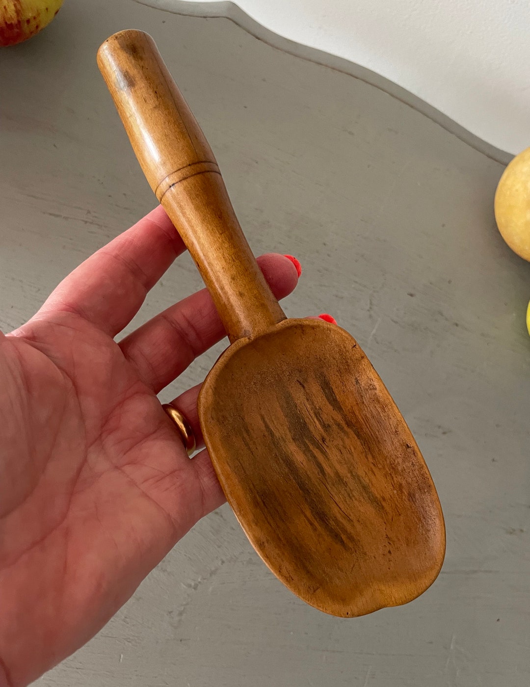 Antique Wooden Butter Spoon Dairy Treen Butter Spreader - Etsy