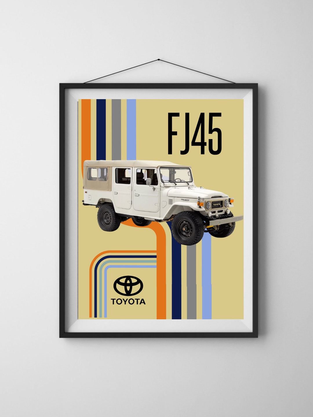 Toyota Land Cruiser Fj45 Poster - Etsy