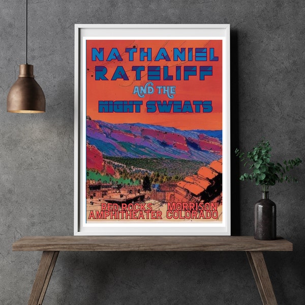 Nathaniel Rateliff Poster - Etsy
