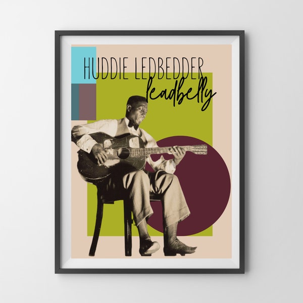 Leadbelly - Etsy