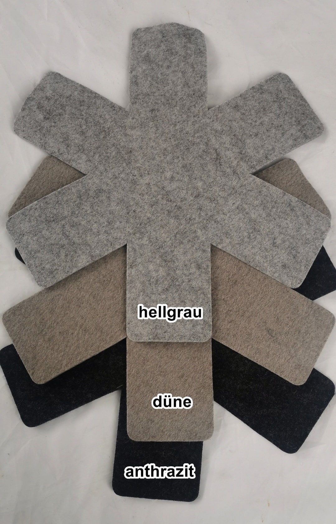 Pan Protector Made of 100% Wool Felt, Plate Protector, Pan Separator ...