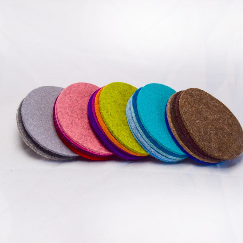 Wool Coasters - Etsy