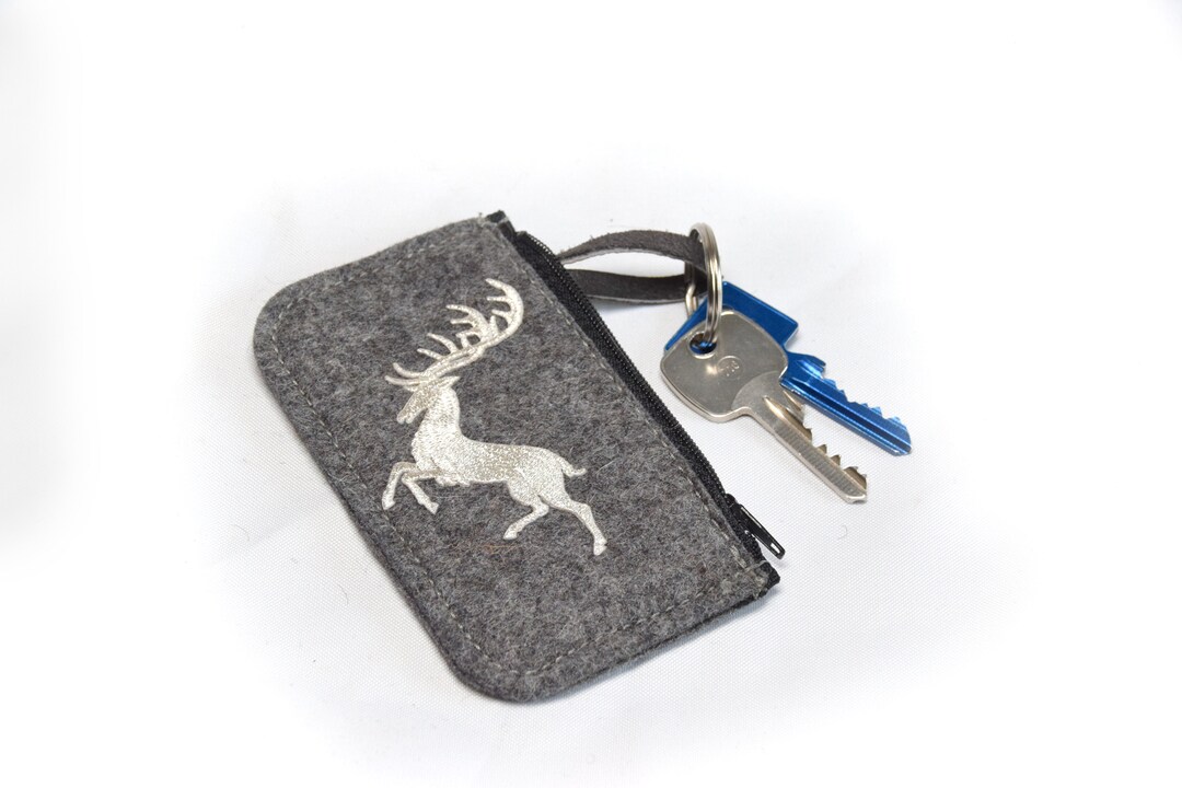 Key Pouch Made of Wool Felt, Key Case Made of Felt - Etsy