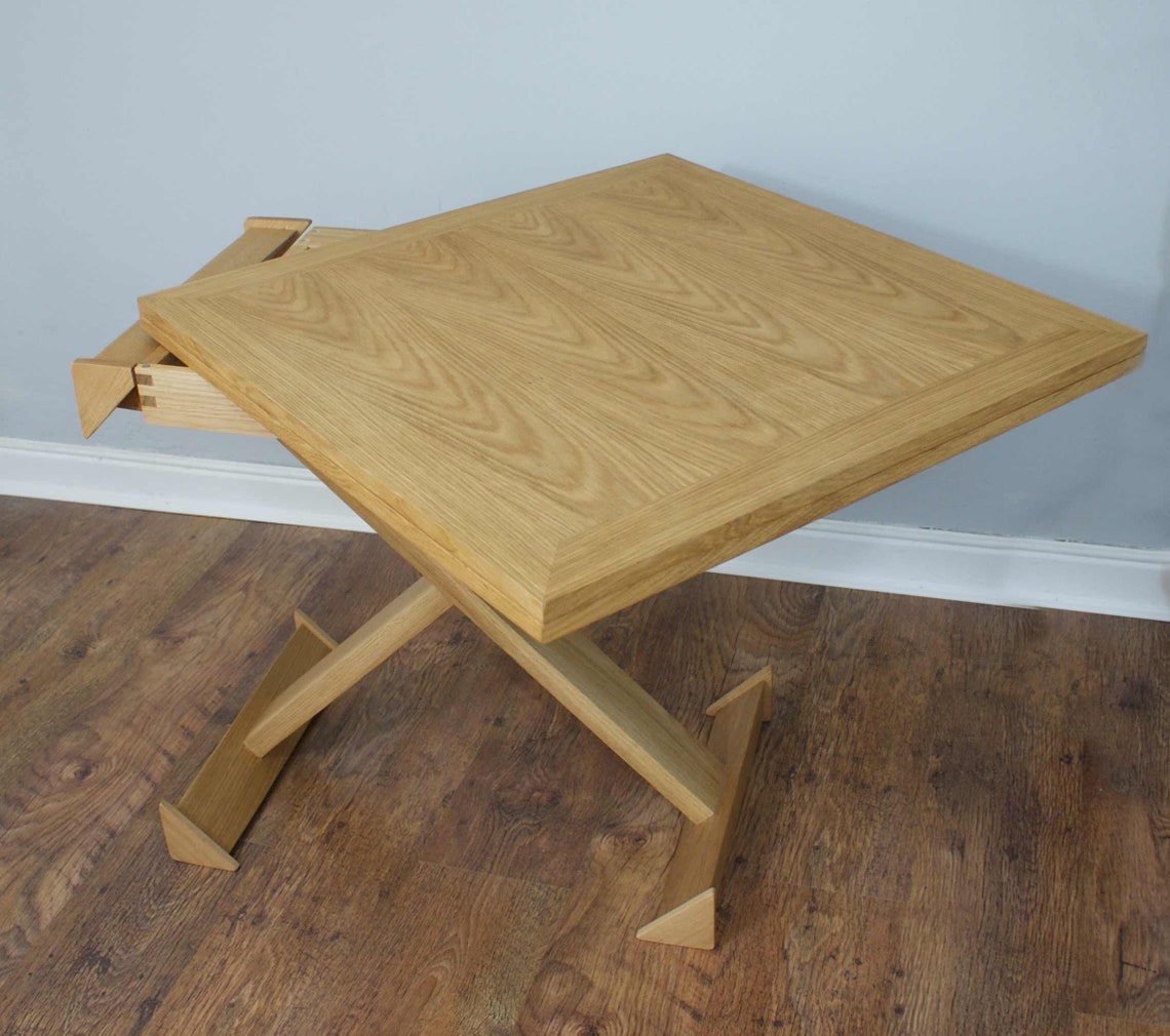 Convertable Classic Oak Coffee Table to Extending Dining - Etsy