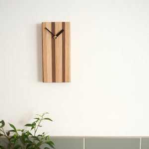 Wooden Wall or Free Standing Mixed Wood Clocks - Etsy