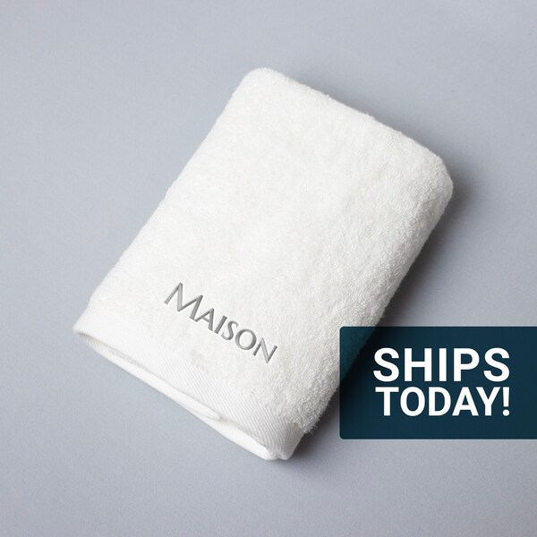 Monogrammed Towels - Etsy