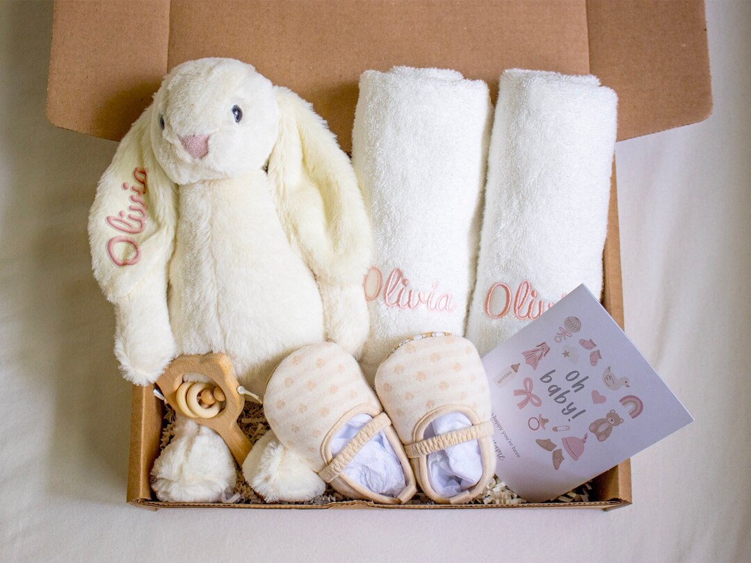 Personalized Baby Gift Box Custom Name Baby Gift Baby Shower - Etsy