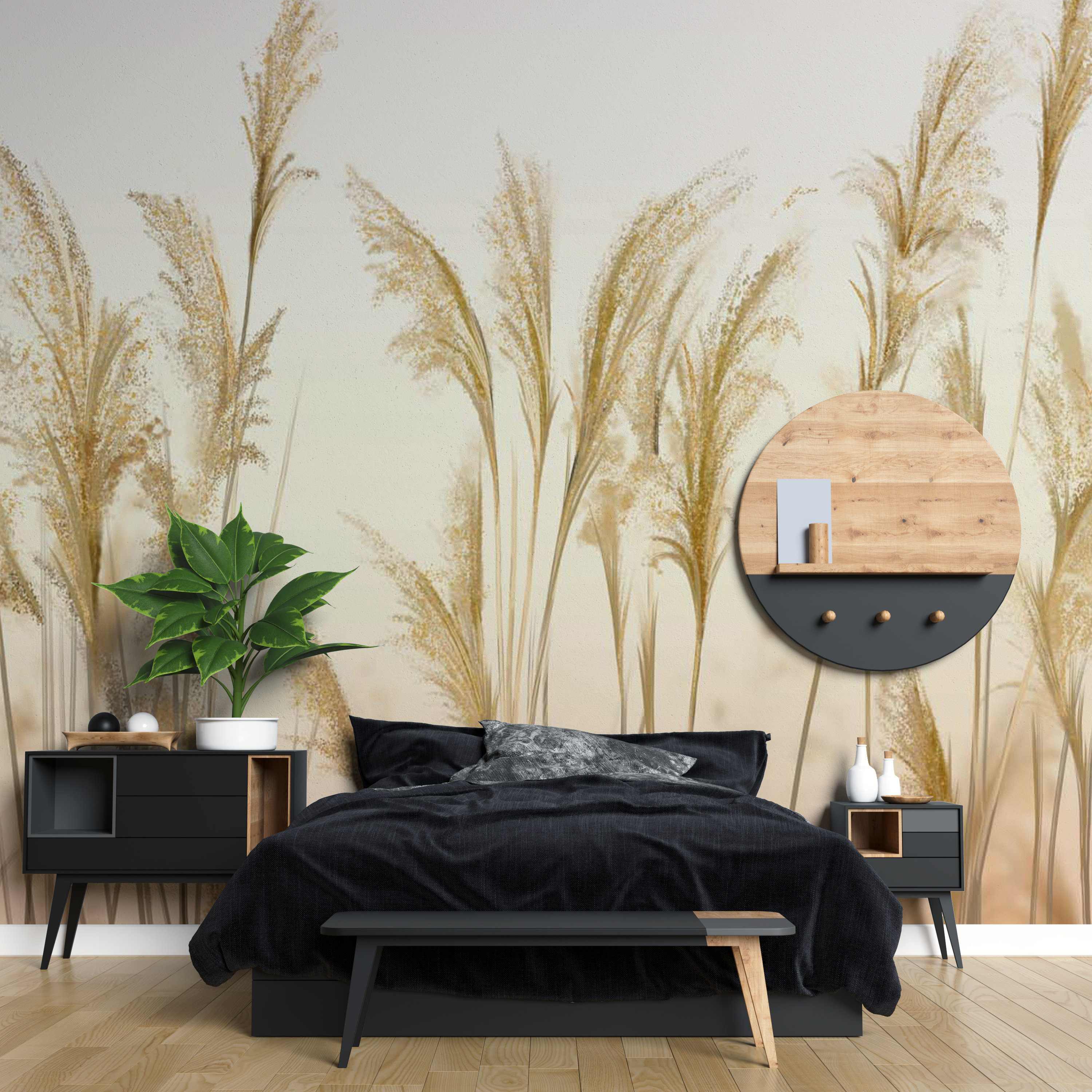 Wheat Wallpaper Peel and Stick Wallpaper Self Adhesive | Etsy