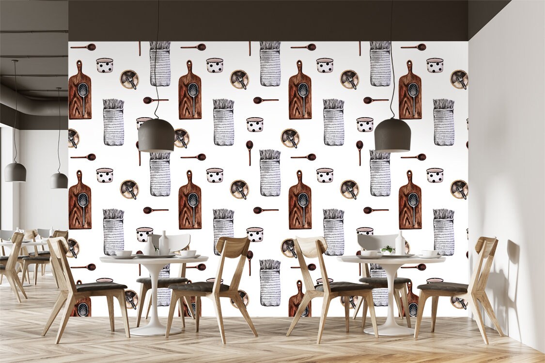 Kitchen Wallpaper Peel and Stick Wallpaper Self Adhesive - Etsy