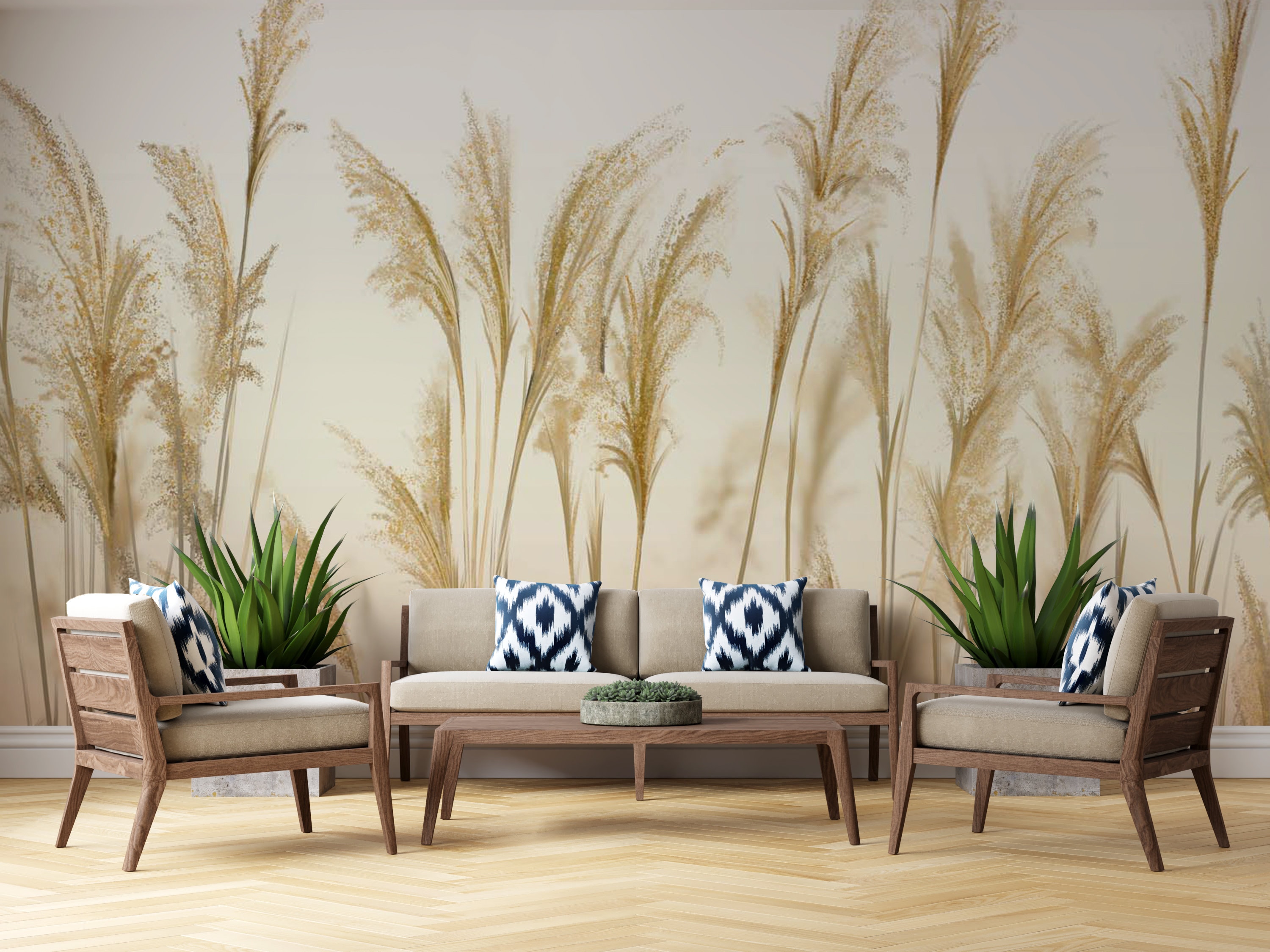 Wheat Wallpaper Peel and Stick Wallpaper Self Adhesive | Etsy