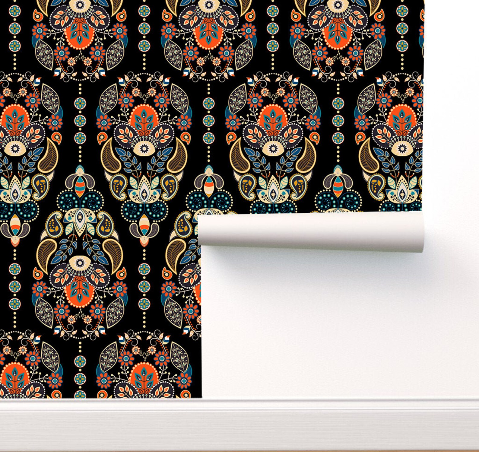 Vintage Wallpaper Peel and Stick Wallpaper Self Adhesive | Etsy