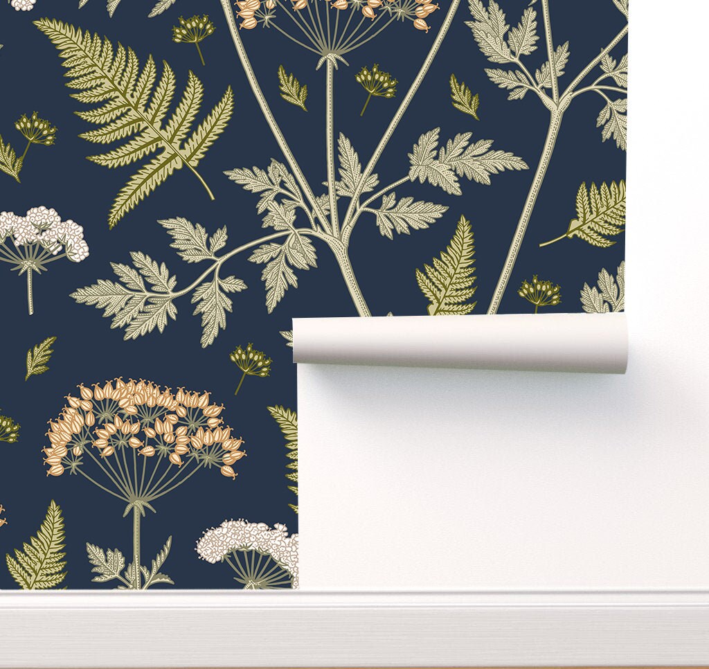 Floral Wallpaper Peel and Stick Wallpaper Self Adhesive Wall | Etsy