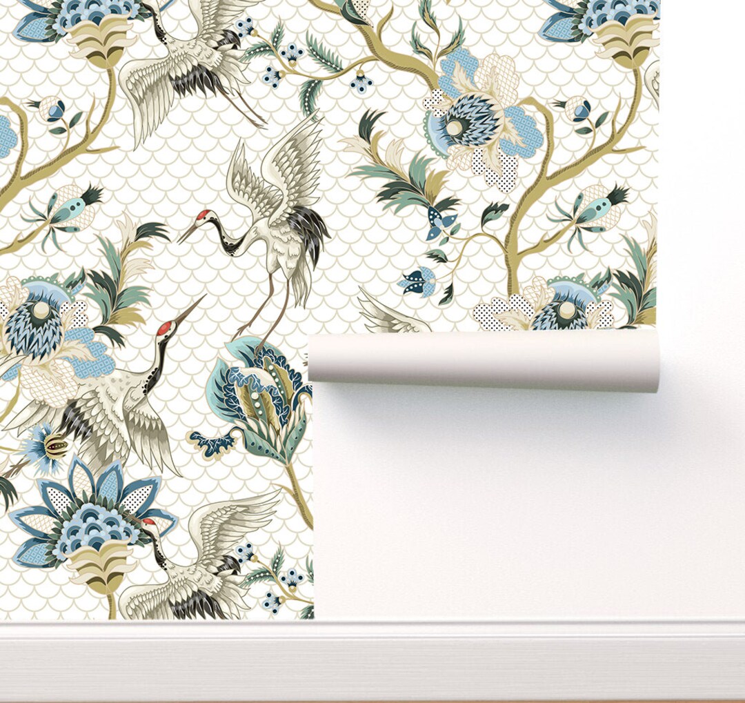 Floral Wallpaper Peel and Stick Wallpaper Self Adhesive Wallpaper ...