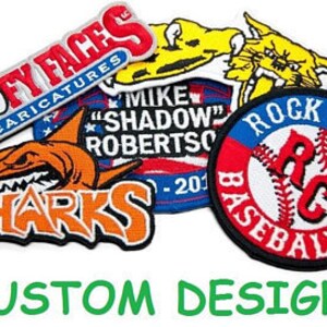 Custom Embroidery Patches, Embroidered Patches, Free Shipping, 10 Days ...