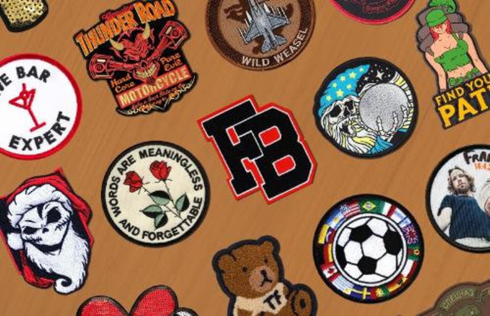 Custom Embroidery Patches Embroidered Patches Free Shipping - Etsy