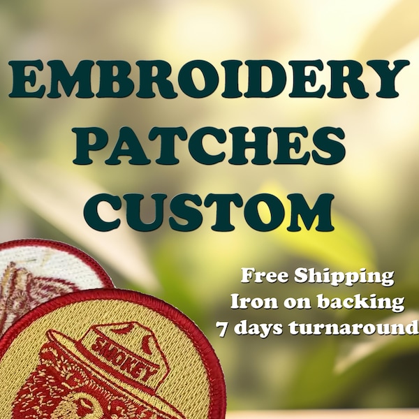 Embroidery Patch - Etsy