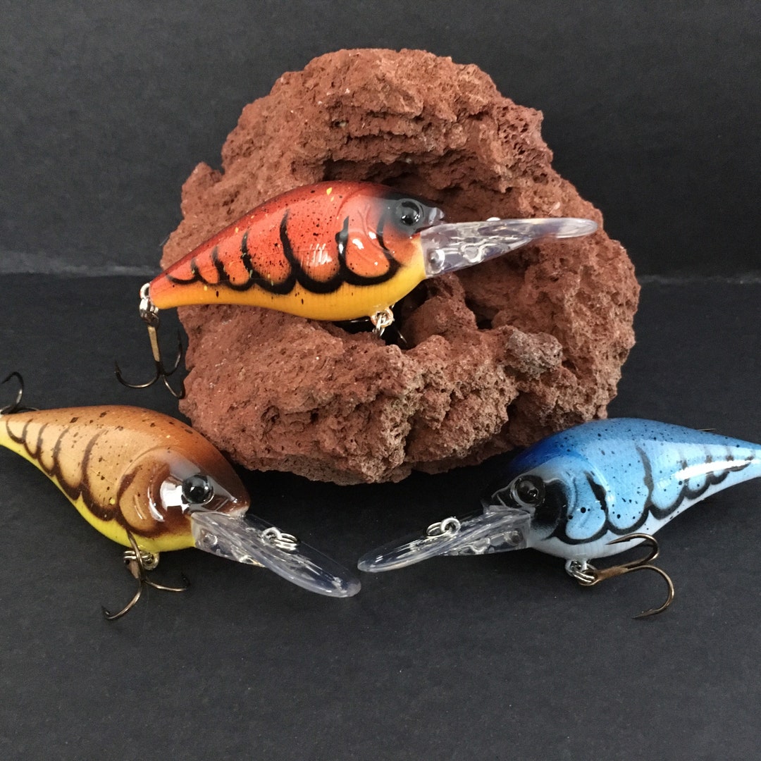 Fishing Lure LC1.5DD - Custom Painted Fishing Lure - Bass Lure - Lure ...