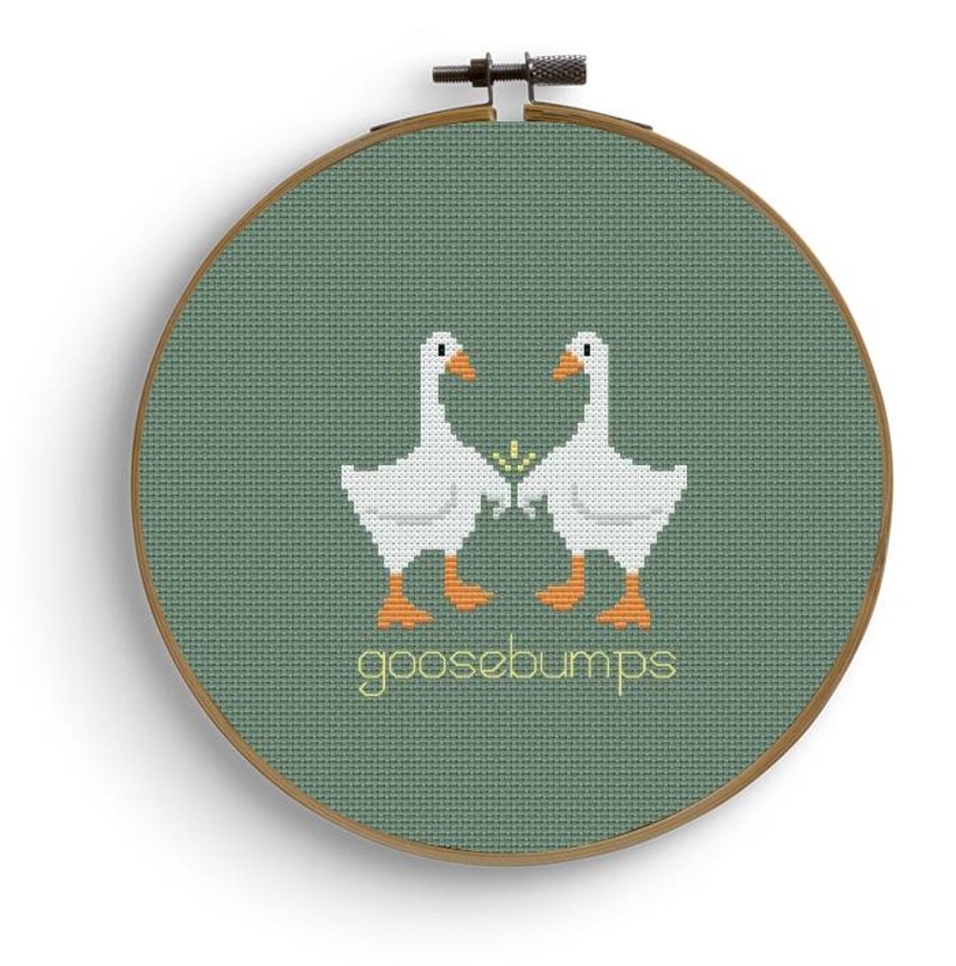 Goosebumps Cross Stitch PATTERN ~ Silly Goose ~2 Pdfs Included ...