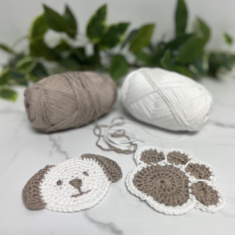 Dog Face Pattern Crochet - Etsy UK
