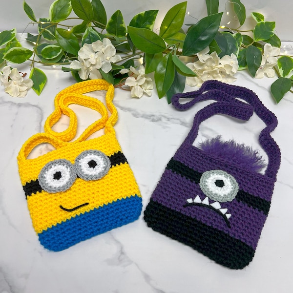Crochet Minion Purse - Etsy
