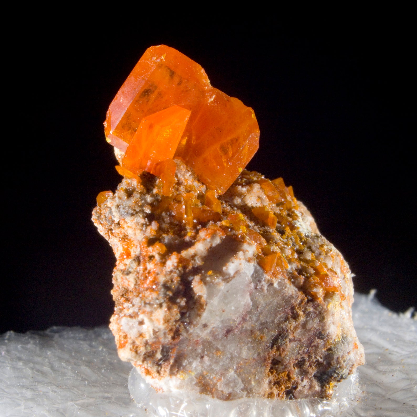 Wulfenite. Red Cloud Mine Arizona USA. A pair of thick | Etsy