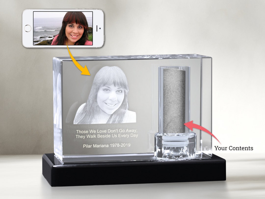 Celebration of Life Memorial, Modern Urn and Memorial, for Grandparents ...