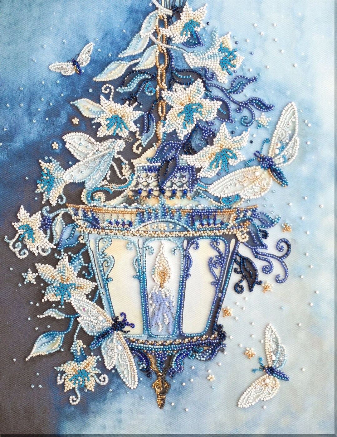 DIY Bead Embroidery Kit flashlight, GIFT. Size: 1114.2 28x36 Cm Abris ...