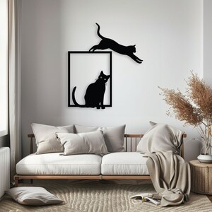 Cnc Cutting Cute Cat Laser Cut Vector Files, Cat Dxf, Cat Silhouette ...