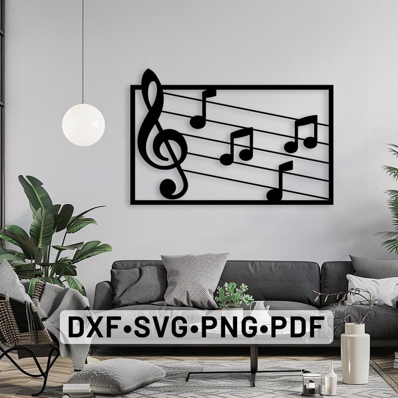 Music Notes SVG DXF: Cricut Clipart (digital Download) - Etsy Australia