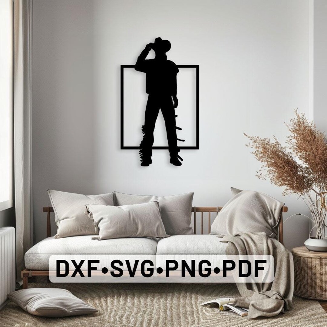 Cowboy Wild West Svg Cut Files, Cowboy CNC Router Vinyl Cut Sticker ...