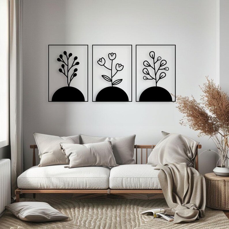 Minimalist Line Abstract Svg DXF Laser Cut Files, Geometric Shapes ...