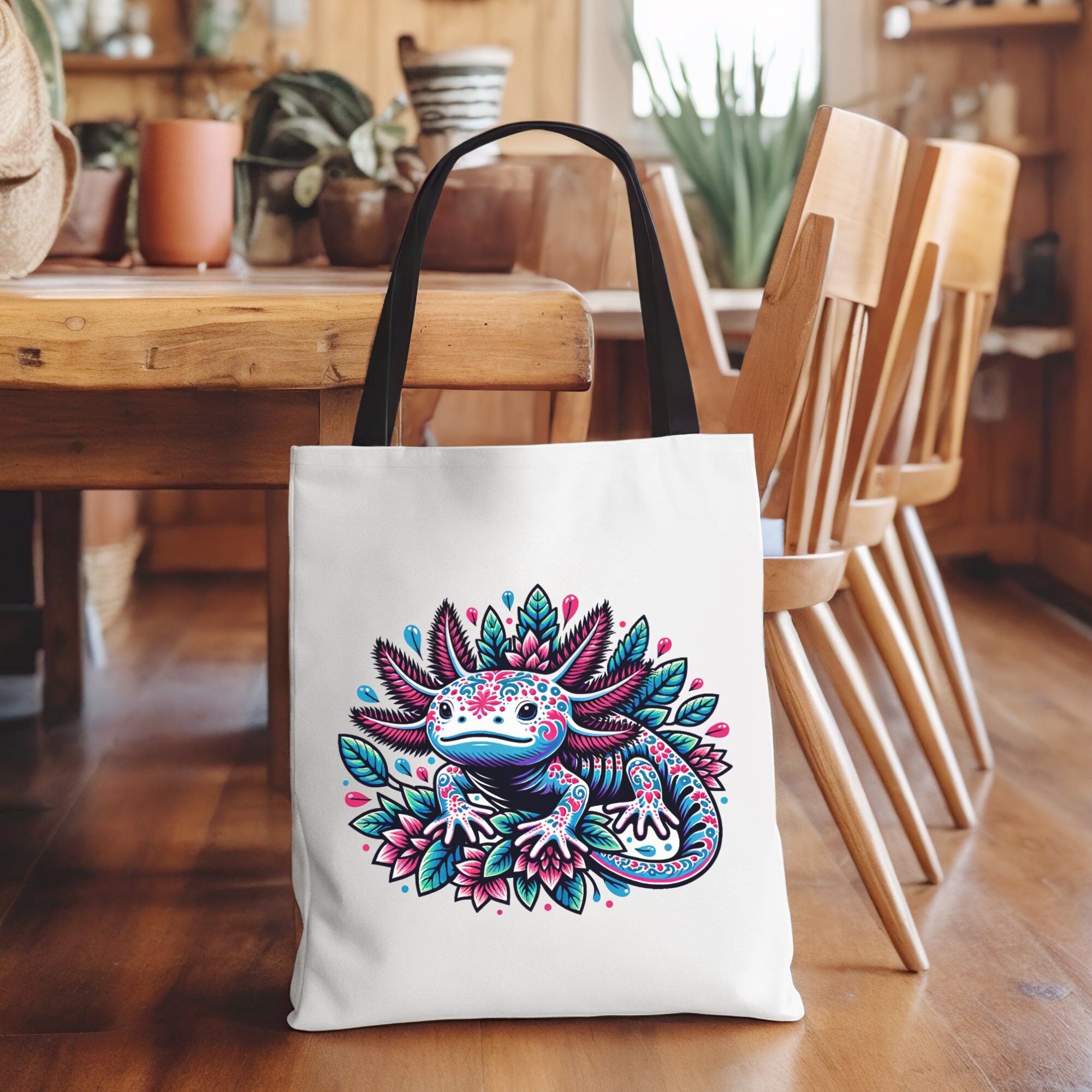Axolotl Tote Bag, Axolotl Mom, Axolotl Lover, Axolotl Questions ...