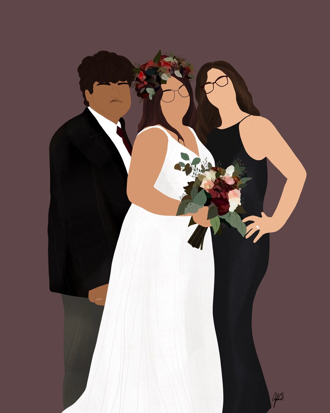 Digital Portraits solo, Couples, Families - Etsy Canada