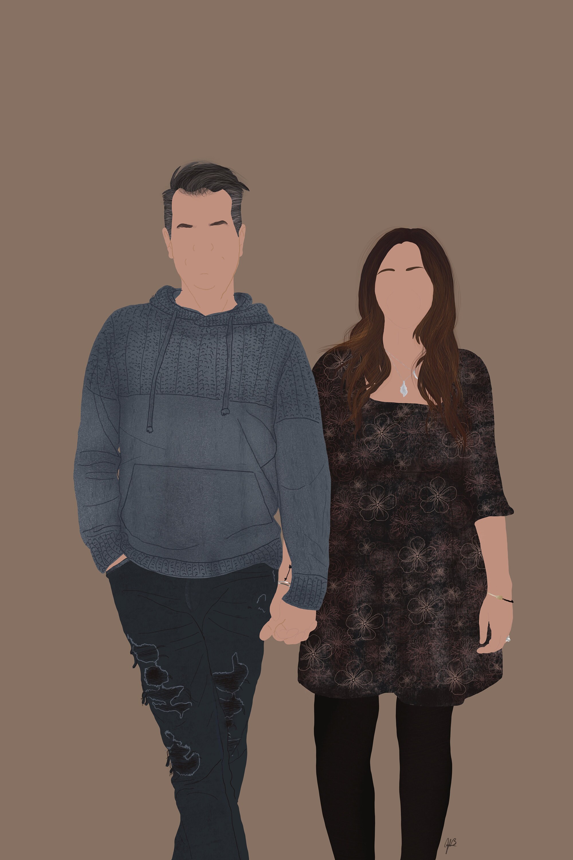 Digital Portraits solo, Couples, Families - Etsy Canada