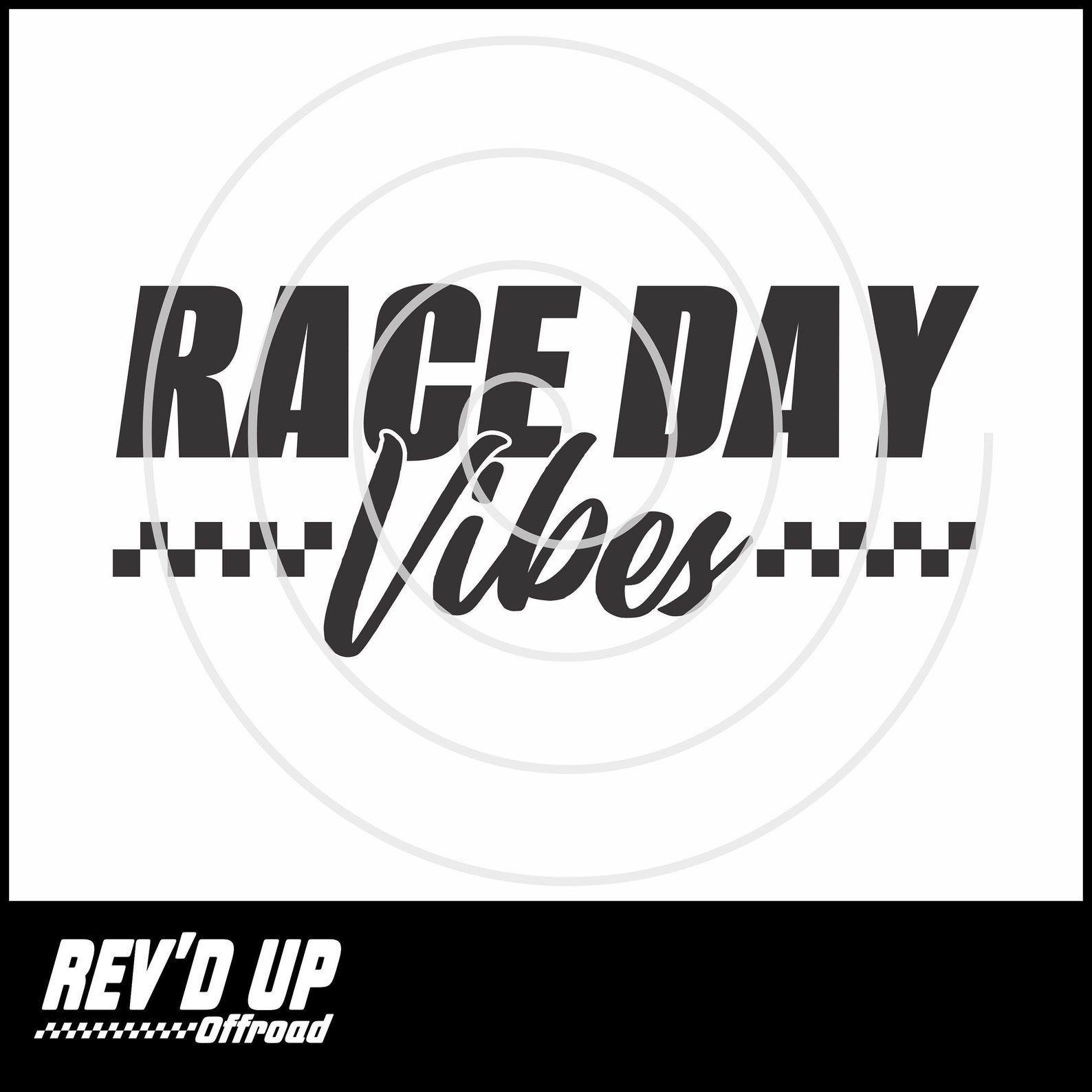 Race Day Vibes Design SVG, EPS, PNG | Commercial and Personal Use - Etsy