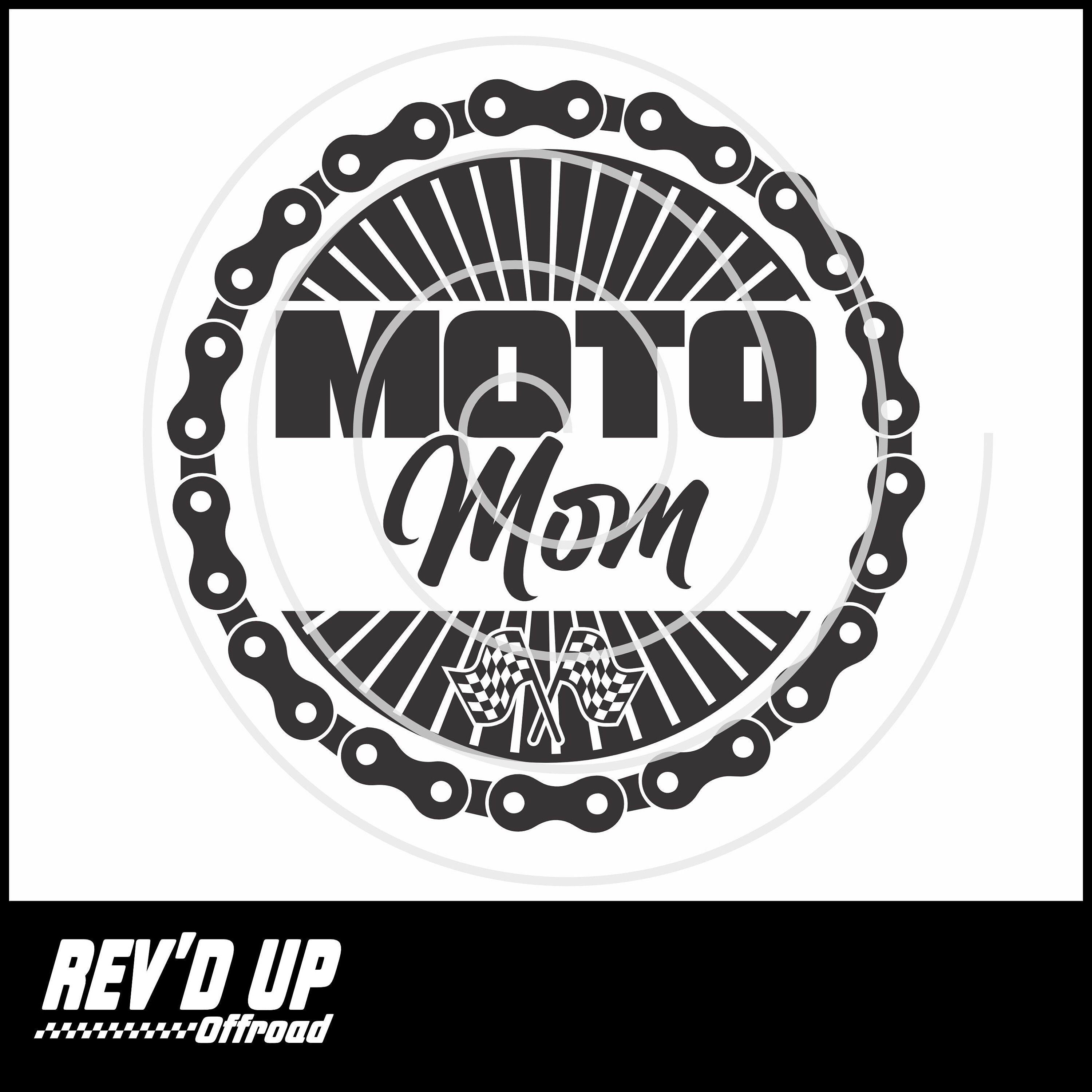 Moto Mom Design SVG, EPS, PNG | Commercial and Personal Use - Etsy