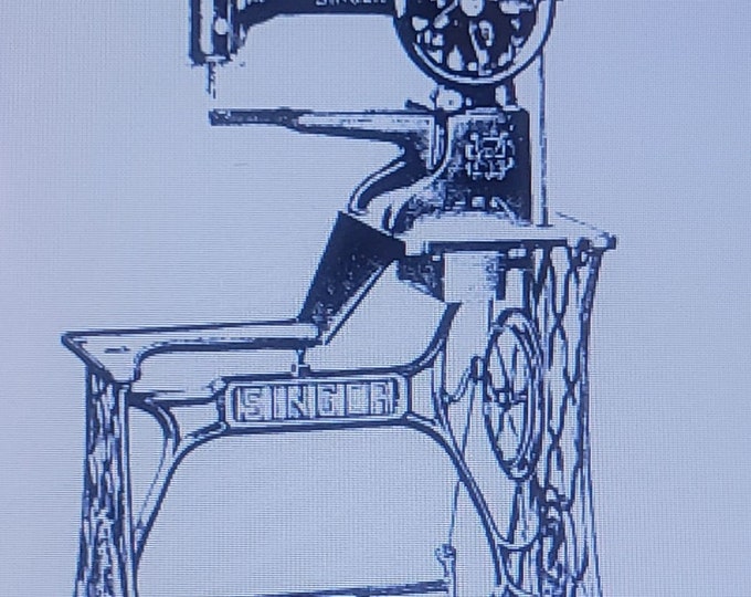 Singer Manual List of Parts Model 29K 51 Pages 21 to Download - Etsy